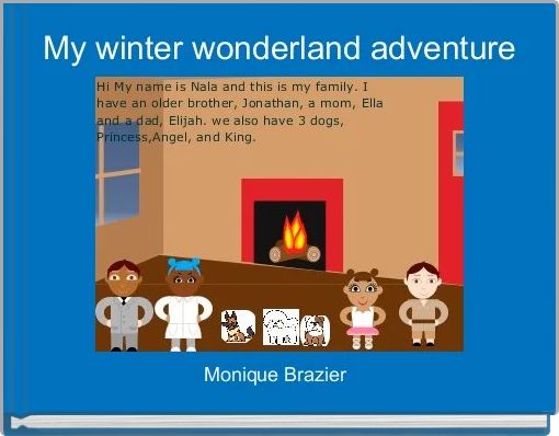 "My winter wonderland adventure" - Free stories online. Create books ...