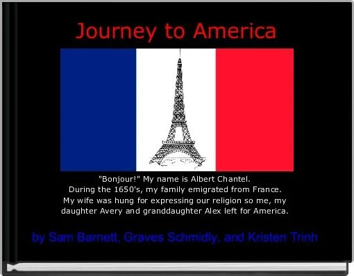 "Journey to America" - Free stories online. Create books for kids ...