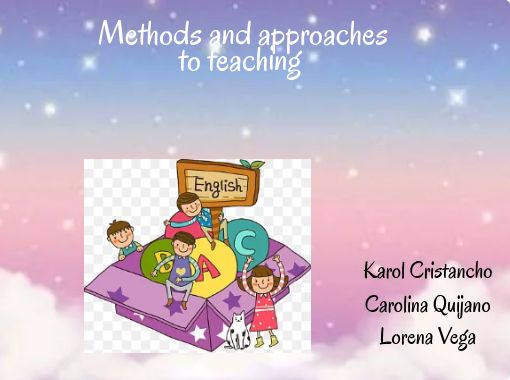 "Methods and approaches to teaching" - Free stories online. Create ...