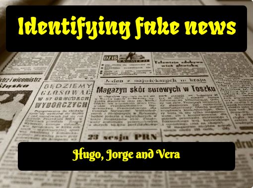 "Identifying fake news" - Free stories online. Create books for kids ...