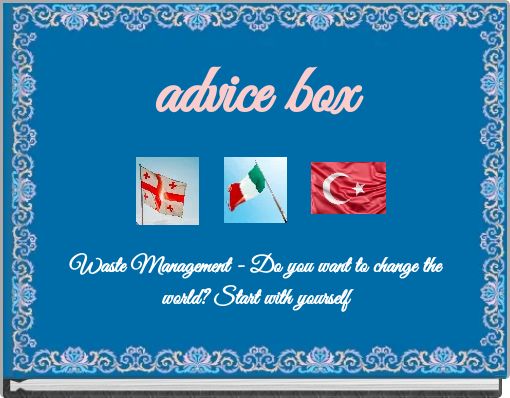 "advice box" - Free stories online. Create books for kids | StoryJumper