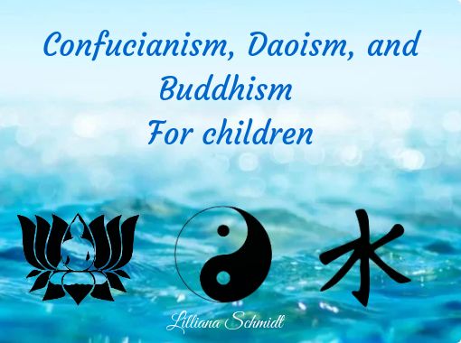 "Confucianism, Daoism, and Buddhism For children" - Free stories online ...