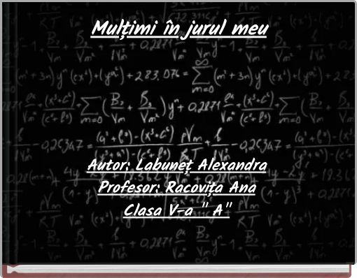 "Mulțimi în jurul meu" - Free stories online. Create books for kids ...
