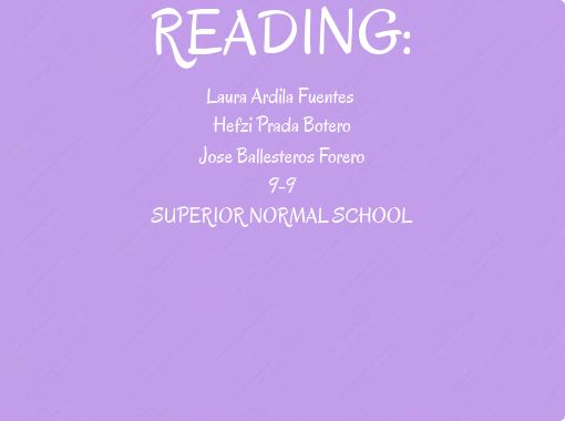 "READING: Laura Ardila Fuentes Hefzi Prada Botero Jose Ballesteros ...