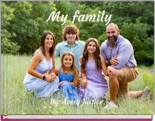 "My family" - Free stories online. Create books for kids | StoryJumper