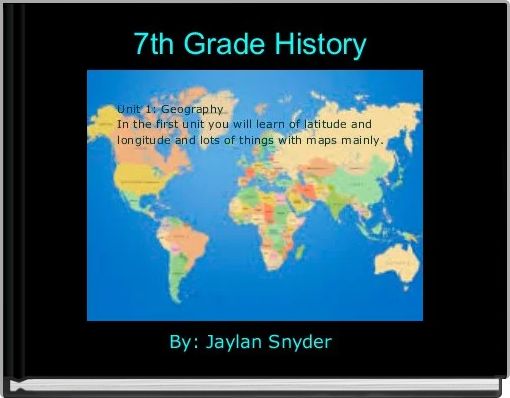 "7th Grade History" - Free stories online. Create books for kids ...