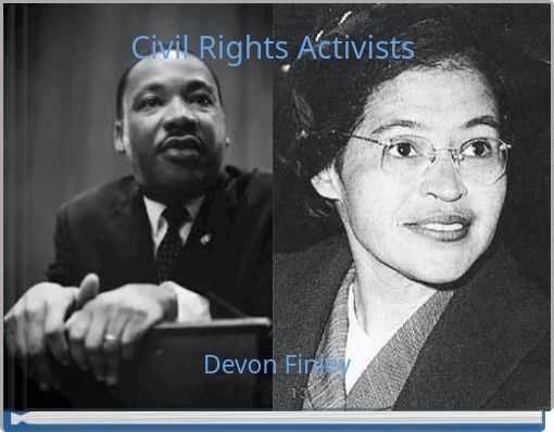 "Civil Rights Activists" - Free stories online. Create books for kids ...