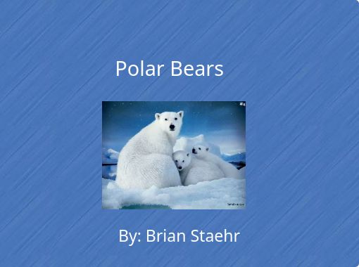"Polar Bears" - Free stories online. Create books for kids | StoryJumper