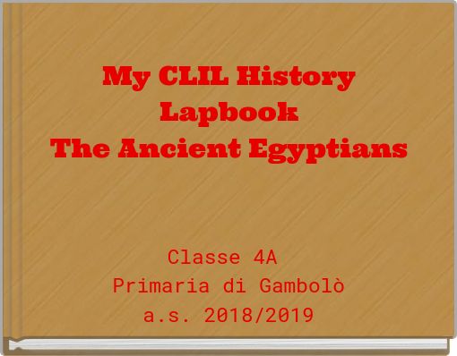 "My CLIL History Lapbook The Ancient Egyptians" - Free stories online ...
