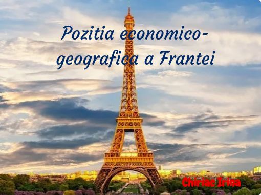 "Pozitia economico-geografica a Frantei" - Free stories online. Create ...