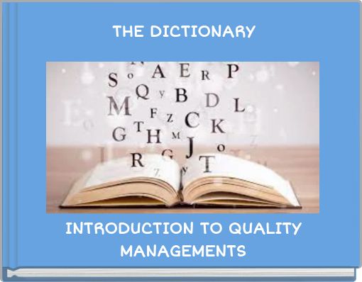 "THE DICTIONARY" - Free stories online. Create books for kids | StoryJumper