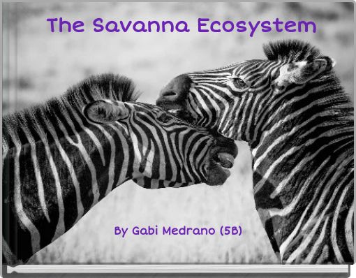 "The Savanna Ecosystem" - Free stories online. Create books for kids ...