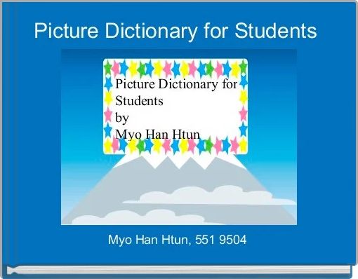 "Picture Dictionary for Students" - Free stories online. Create books ...